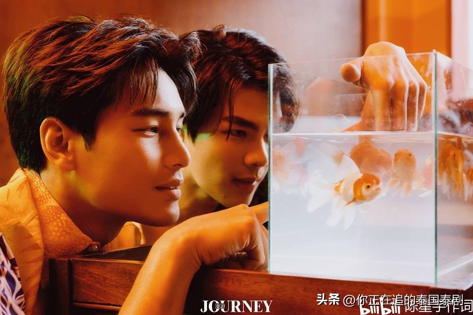 Thai drama tough duo Zhang Zeyi Mile and Chen Libo Apo's new magazine: Unruly Brothers Pier - iNEWS