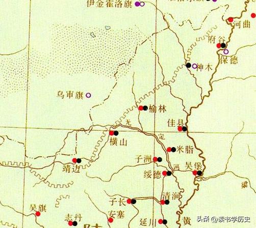 Through the map, understand the historical changes of Yulin City ...