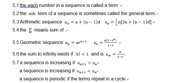 Summary of Edexcel A-Level Mathematics P2 Knowledge Points - iNEWS