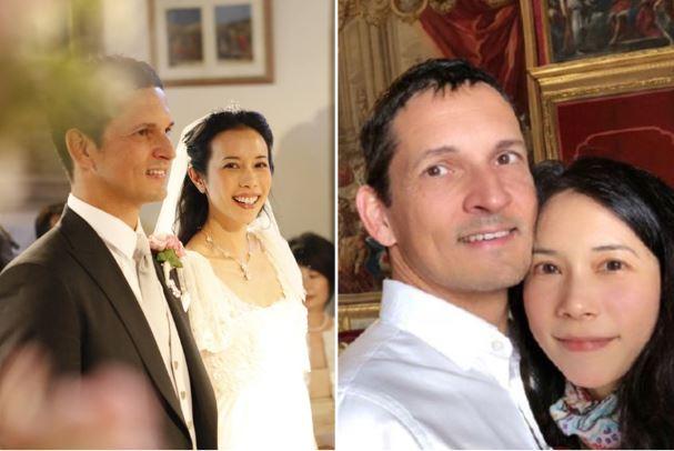 Karen Mok's 52nd birthday, took a photo with her German husband, with a ...