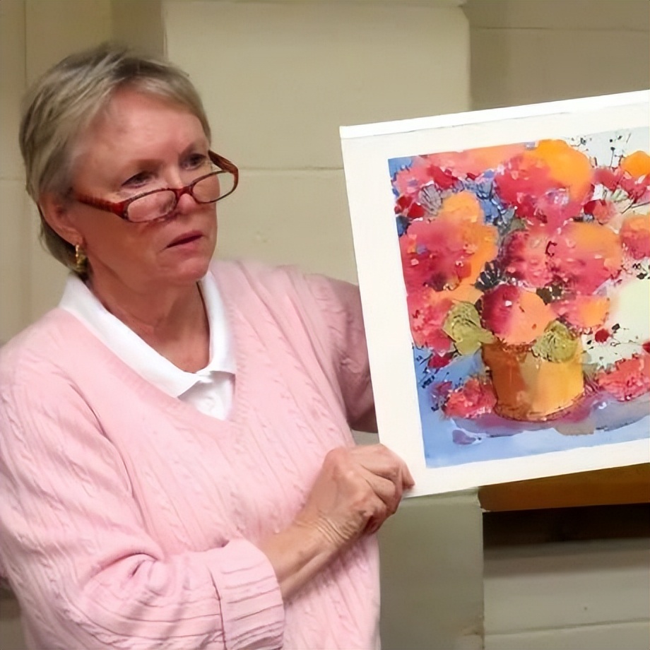 American painter Joyce Hicks: Take you into the watercolor fairy tale ...