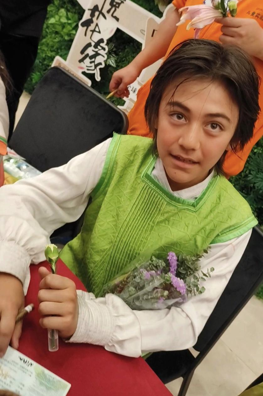 The children of Liu Ye and Mei Ting starred in the drama, Nuo Yi's ...