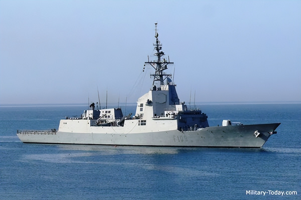 The ranking of the top ten frigates in the world, including the Chinese ...
