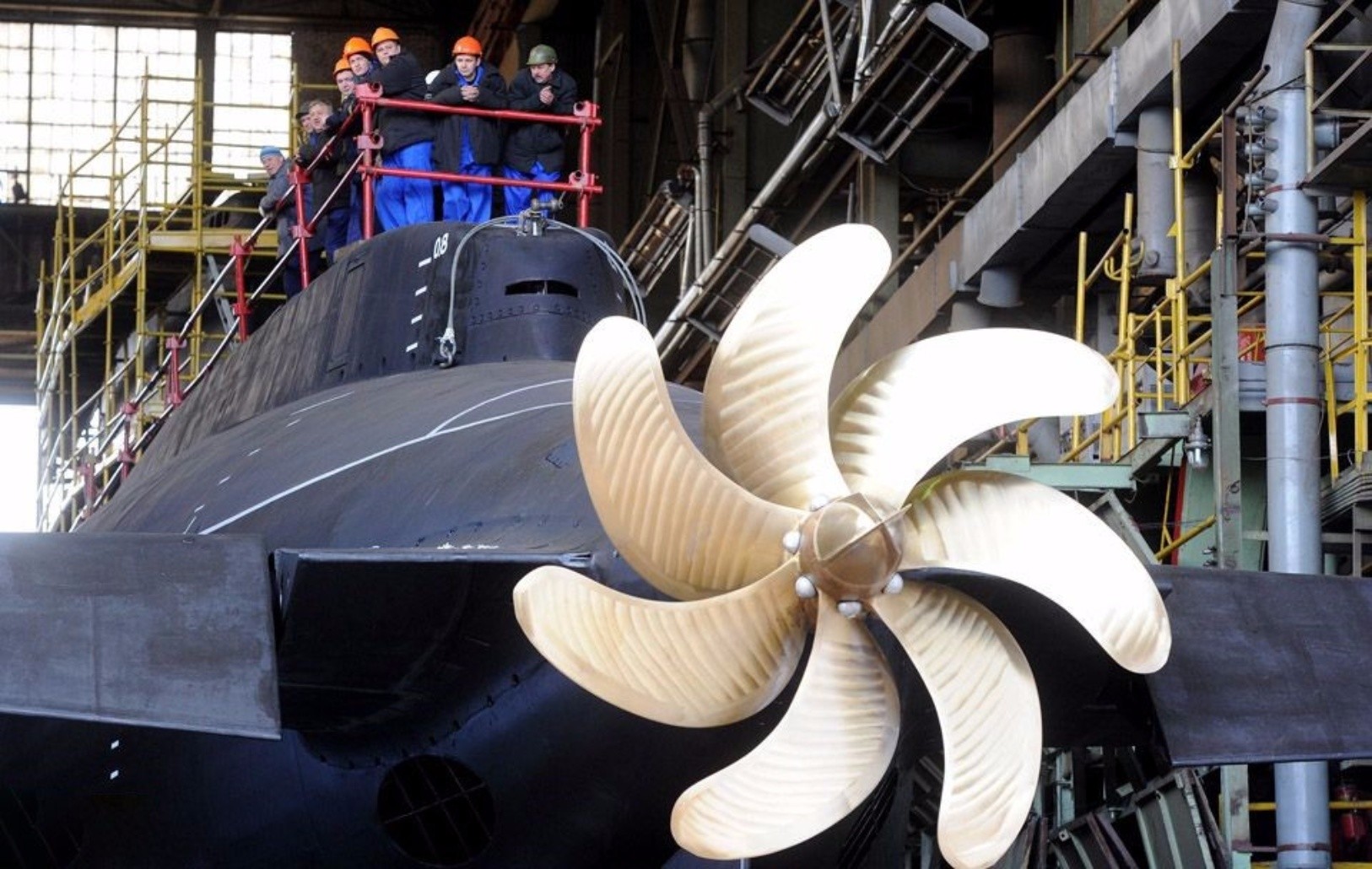 Suppose the submarine turns off its engine and lies quietly under the ...