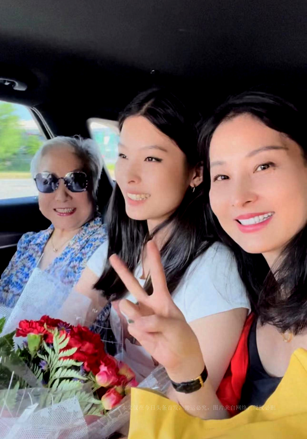 The 57-year-old actor's family of four reunited in the United States ...