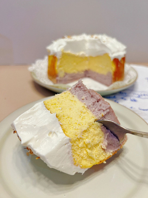 Taro Basque Cake - iMedia