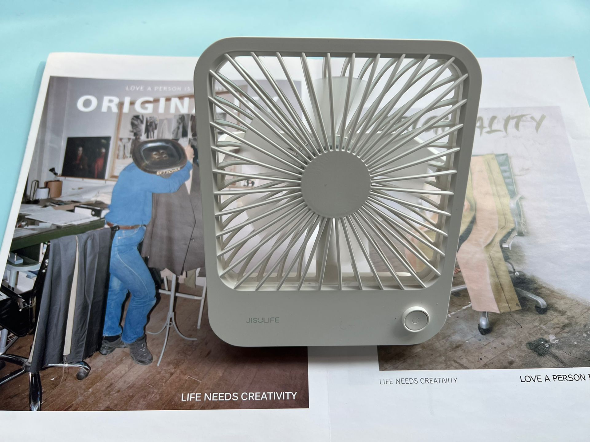 Bring a touch of coolness to summer - Jisu desktop fan experience - iNEWS