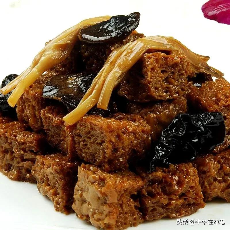 Jiangnan special traditional snack roasted bran is absolutely delicious ...