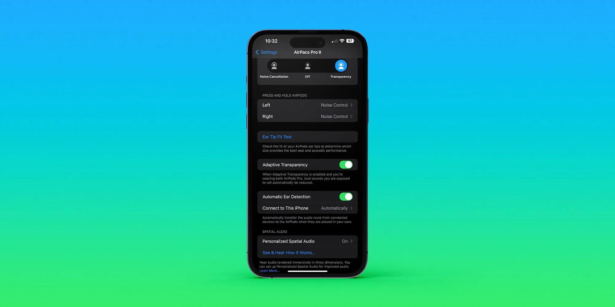 The first generation of AirPods Pro adapts to the "adaptive ...