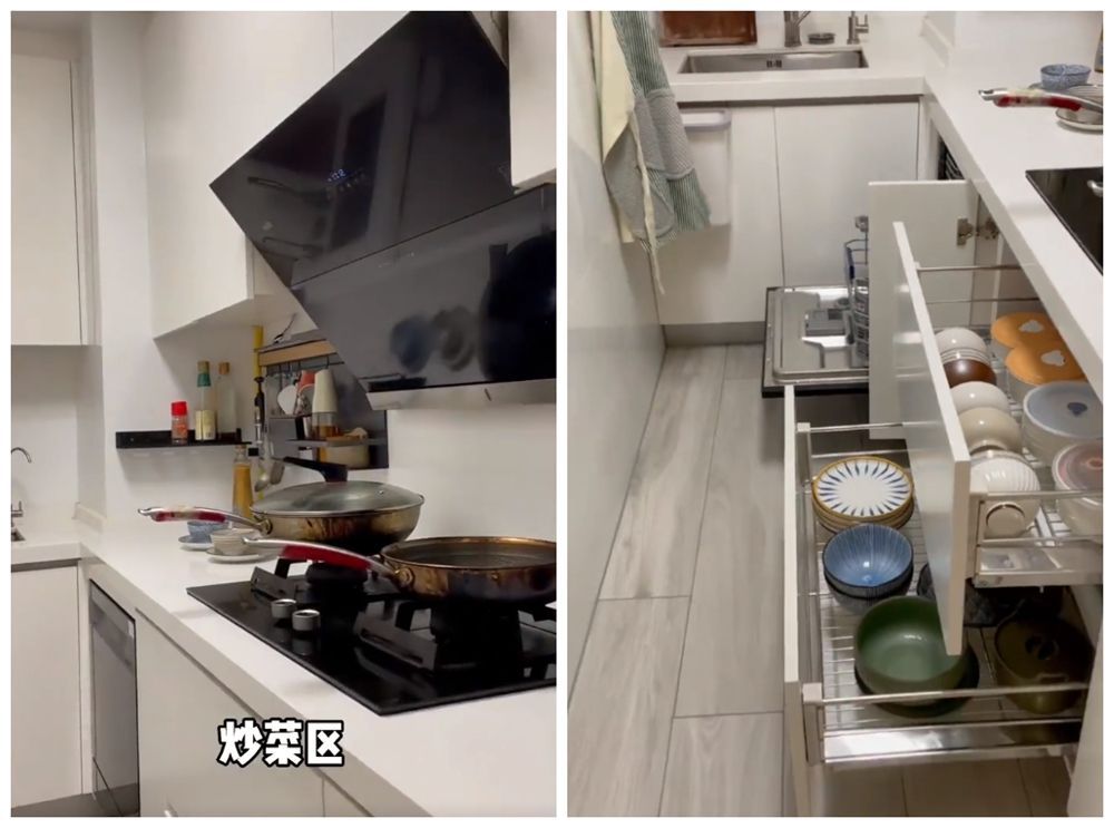 A girl's 69 square meters small three-bedroom apartment: maintains a ...