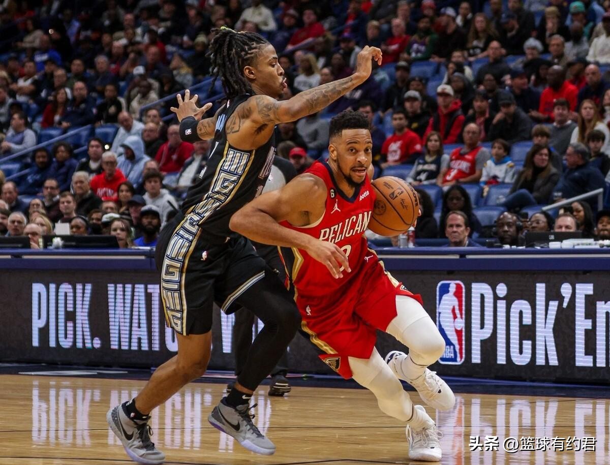 Plus or minus -5!Murphy scored 13 points!3 of 6, the Pelicans lightly ...