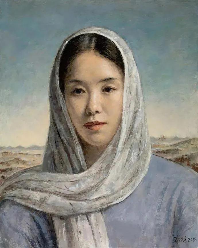 In the art of beauty body oil painting, Zhu Chunlin divides the ...