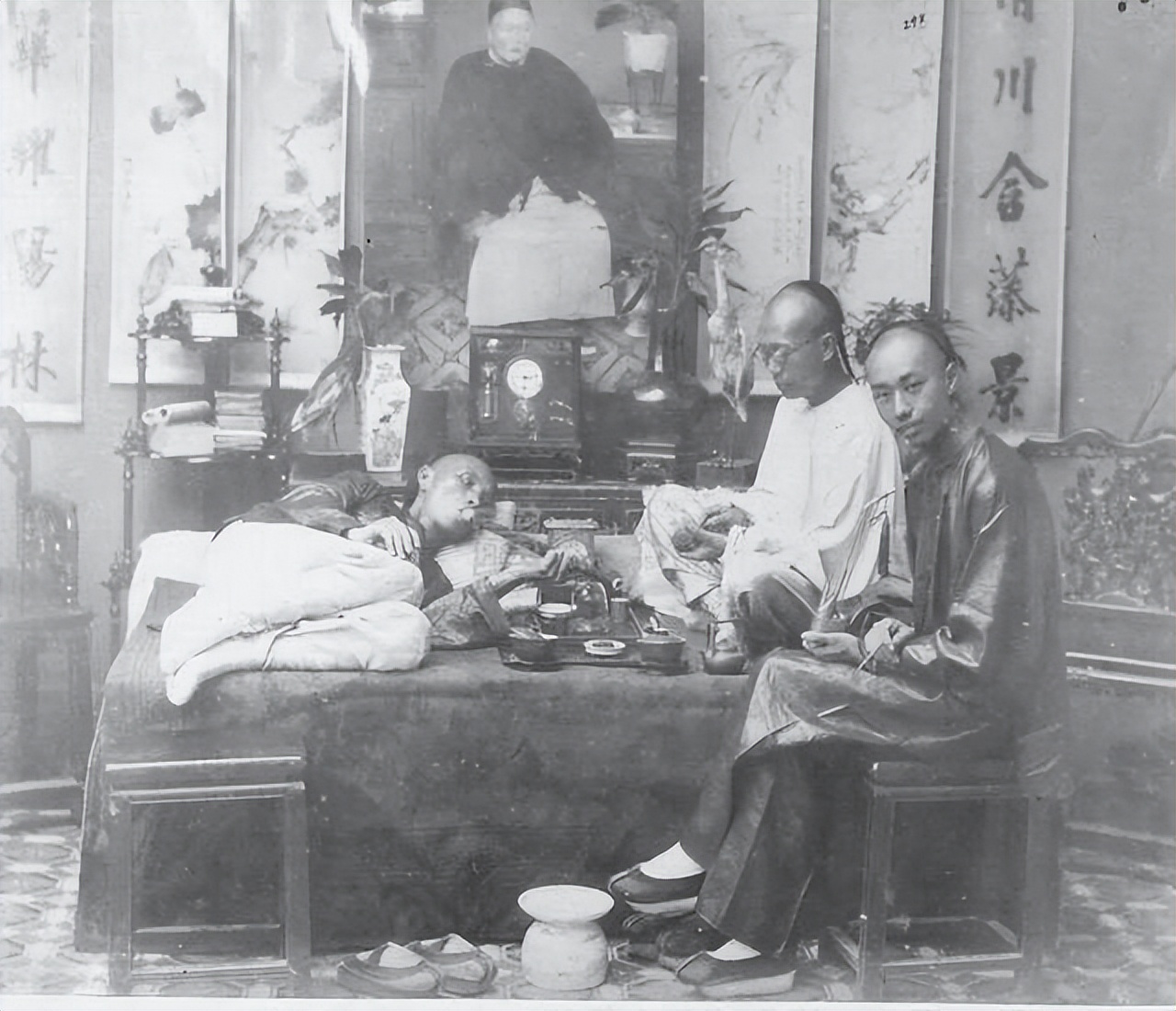 Old pictures from the late Qing Dynasty: Concubine Jin who loves to eat ...