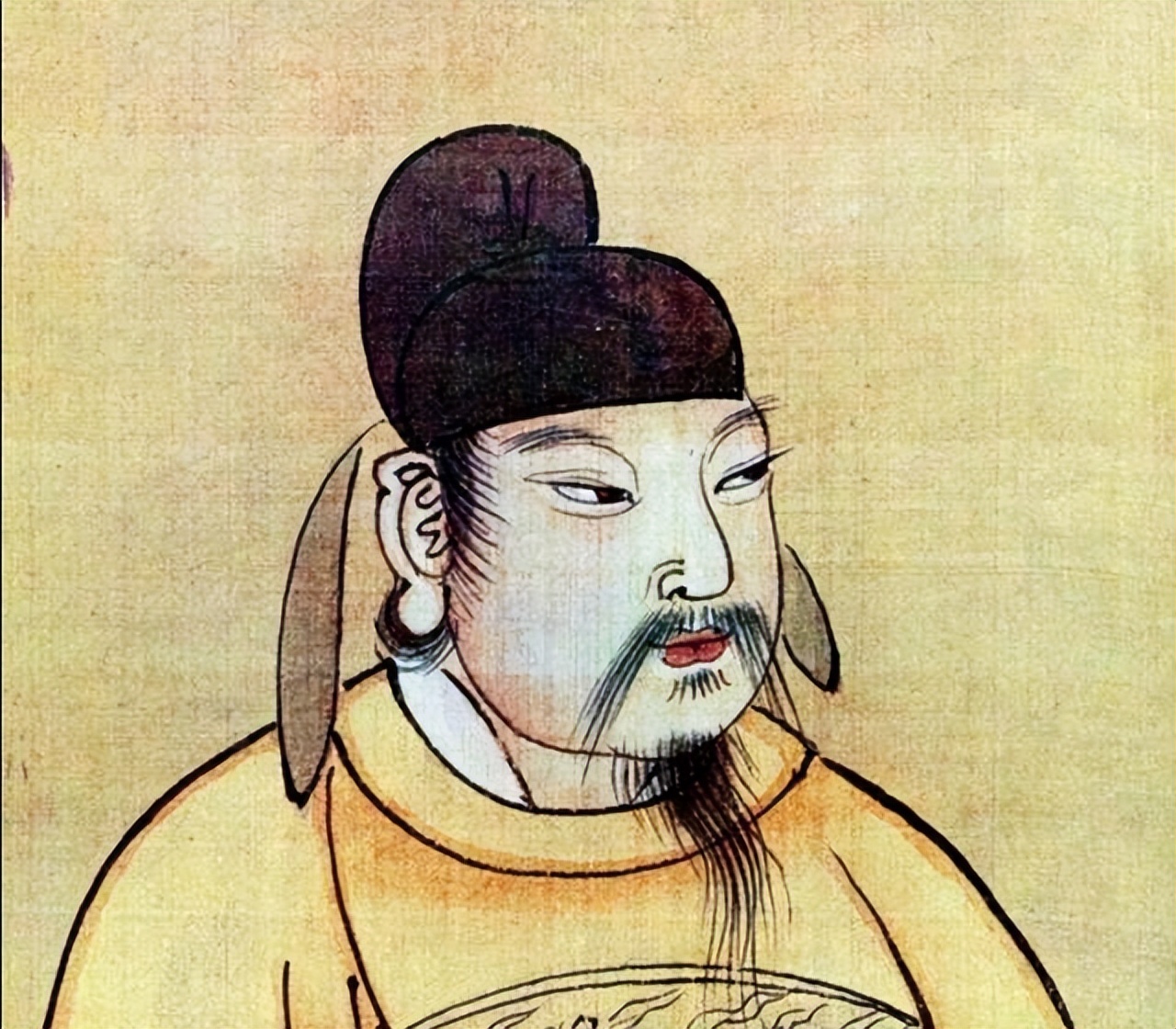 Li Yu took a walk at night and wrote a poem, which was copied by Su Shi ...