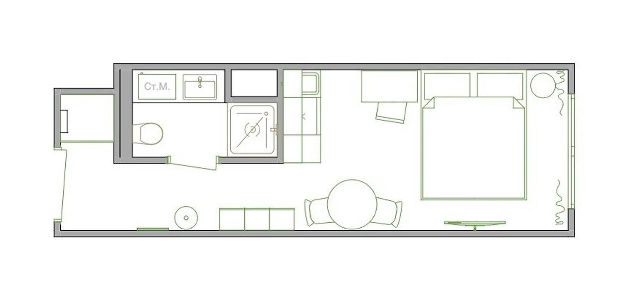 I really admire foreigners. A small house of 20 square meters can be ...
