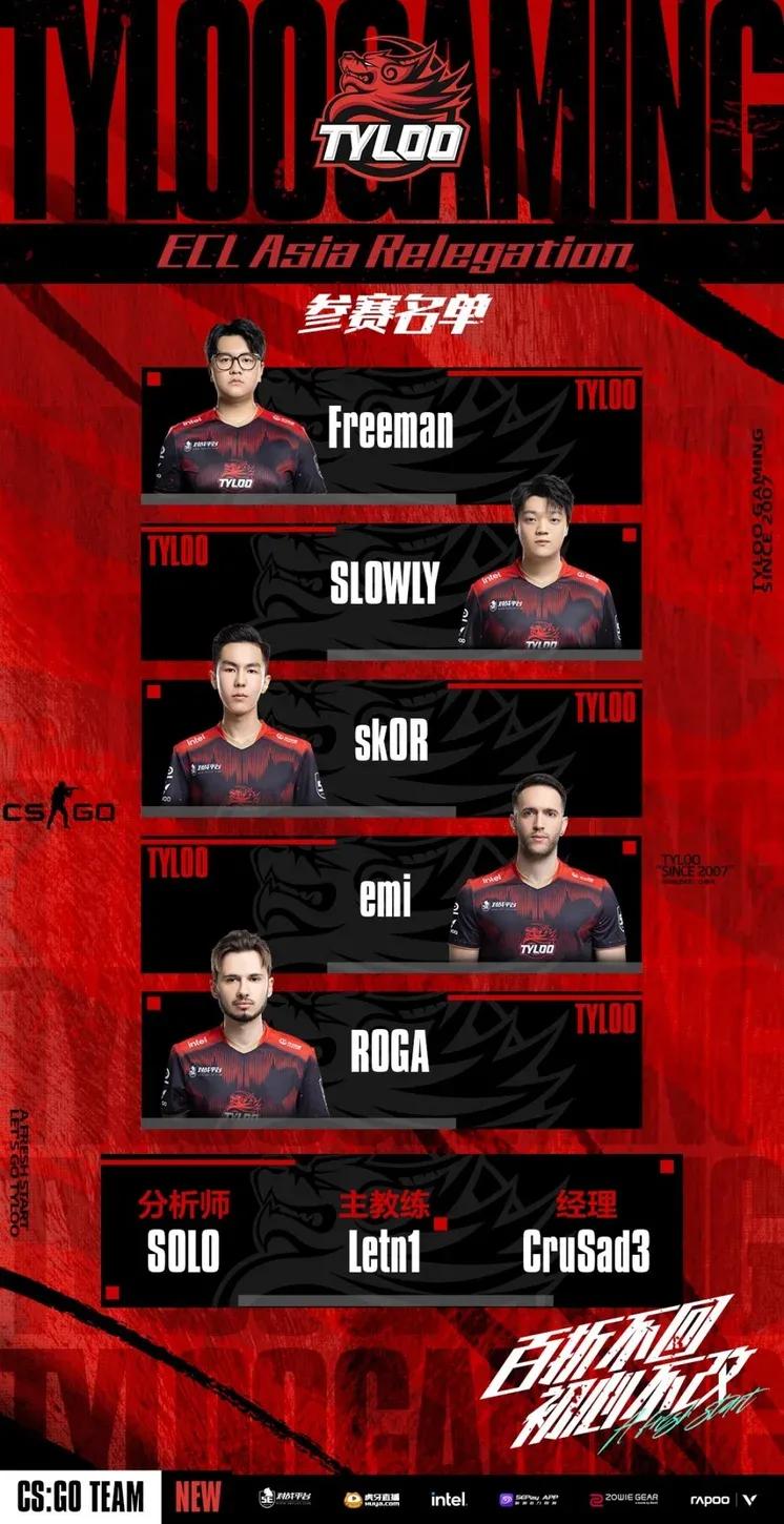 【CSGO】TYLOO轉為國際縱隊！FaZe可能要變陣了。 - 資訊咖