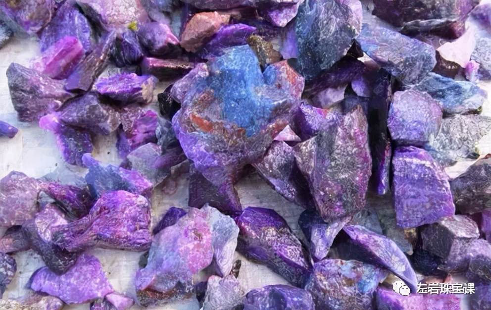 Zuo Yan: The deep purple "Shu Julai" in the color treasure world!The ...