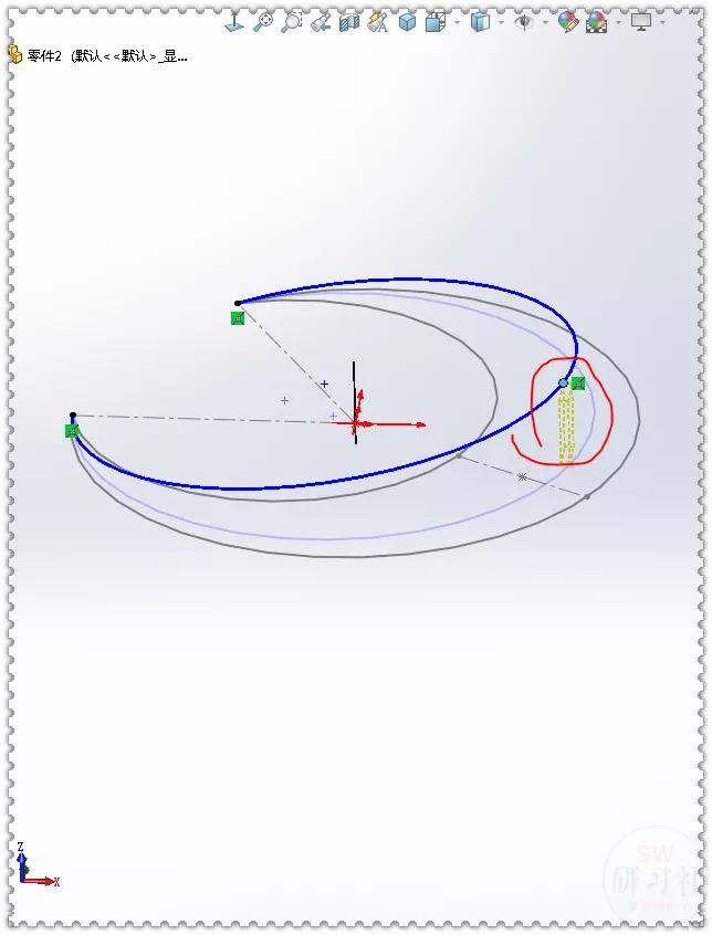Draw a crescent moon with SolidWorks - iNEWS