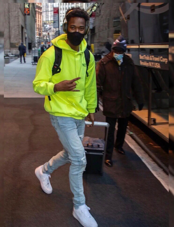 Balenciaga Cola Print Hoodie Model Upper Body Reference - iNEWS