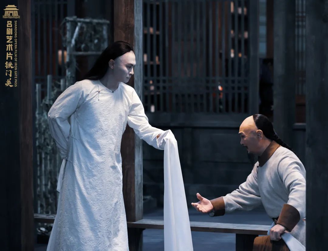 [Photograph] The filming of Lu Opera's art film "Iron Gate Pass" is ...