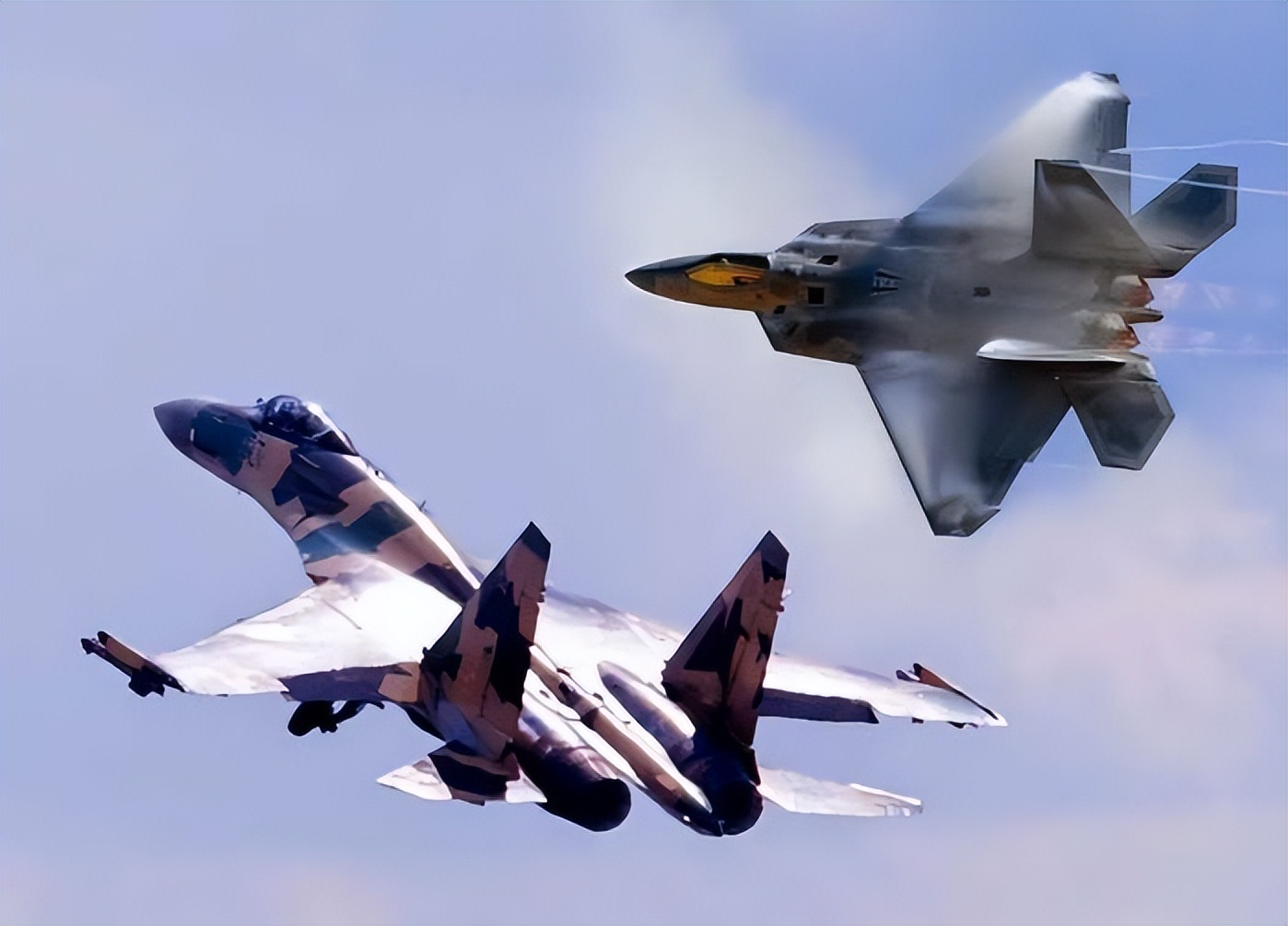The confrontation between F22 and Su 57: who can stand out from the crowd? - iNEWS