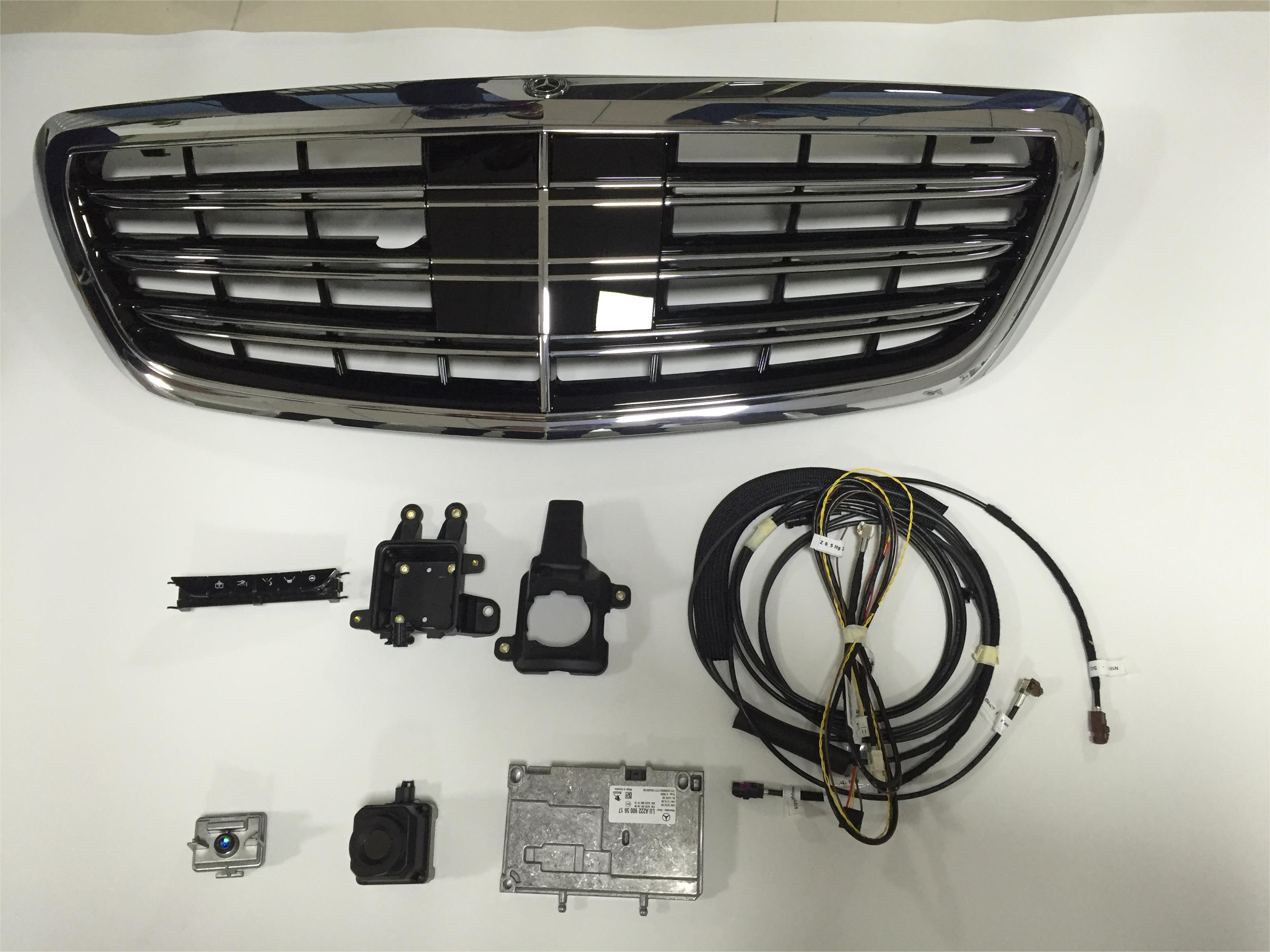 18 Mercedes-Benz S500 4MATIC upgraded infrared night vision system to ...