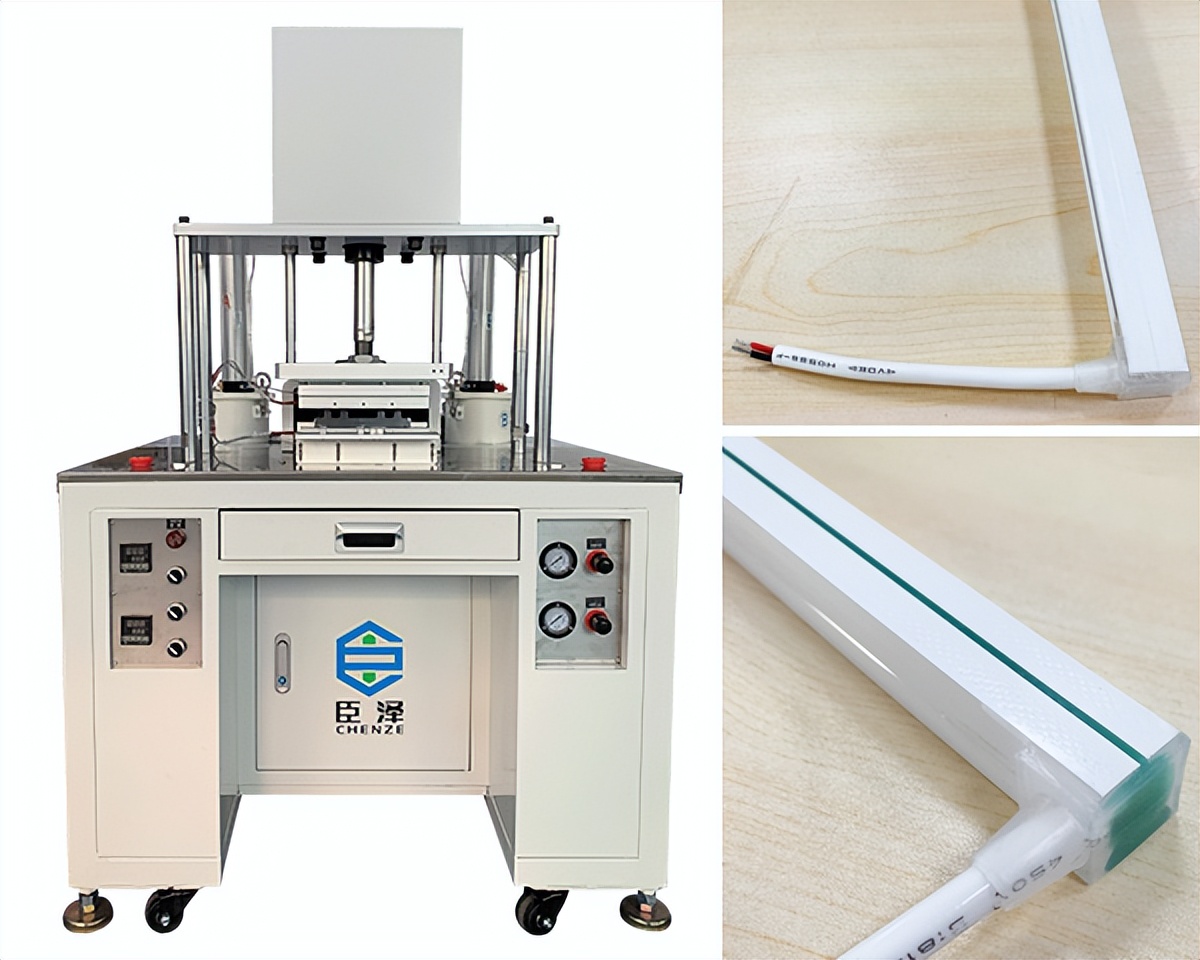 Silicone light strip plug all-in-one forming machine - iNEWS