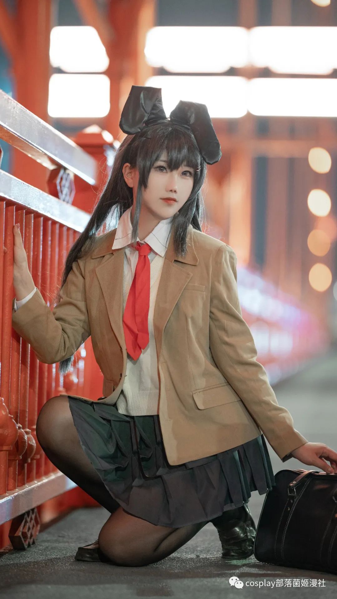 cos: Mai Sakurajima in the night cos feature @ Azusa cat, only you, don ...