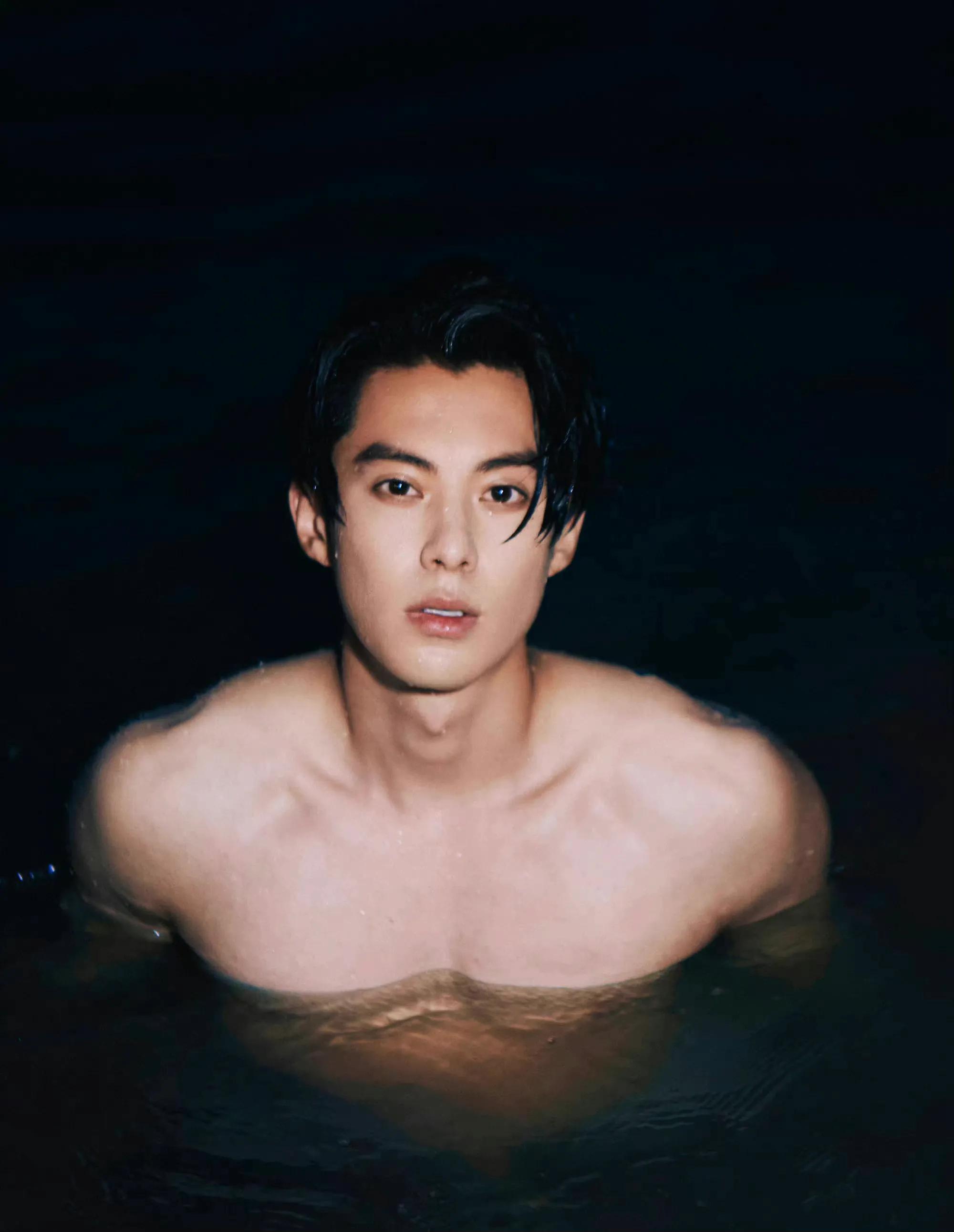 Wang Hedi's wet hair styling - iMedia