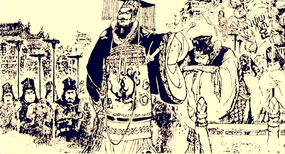 After King Wu of Qin raised the cauldron, where did the "nine cauldrons ...