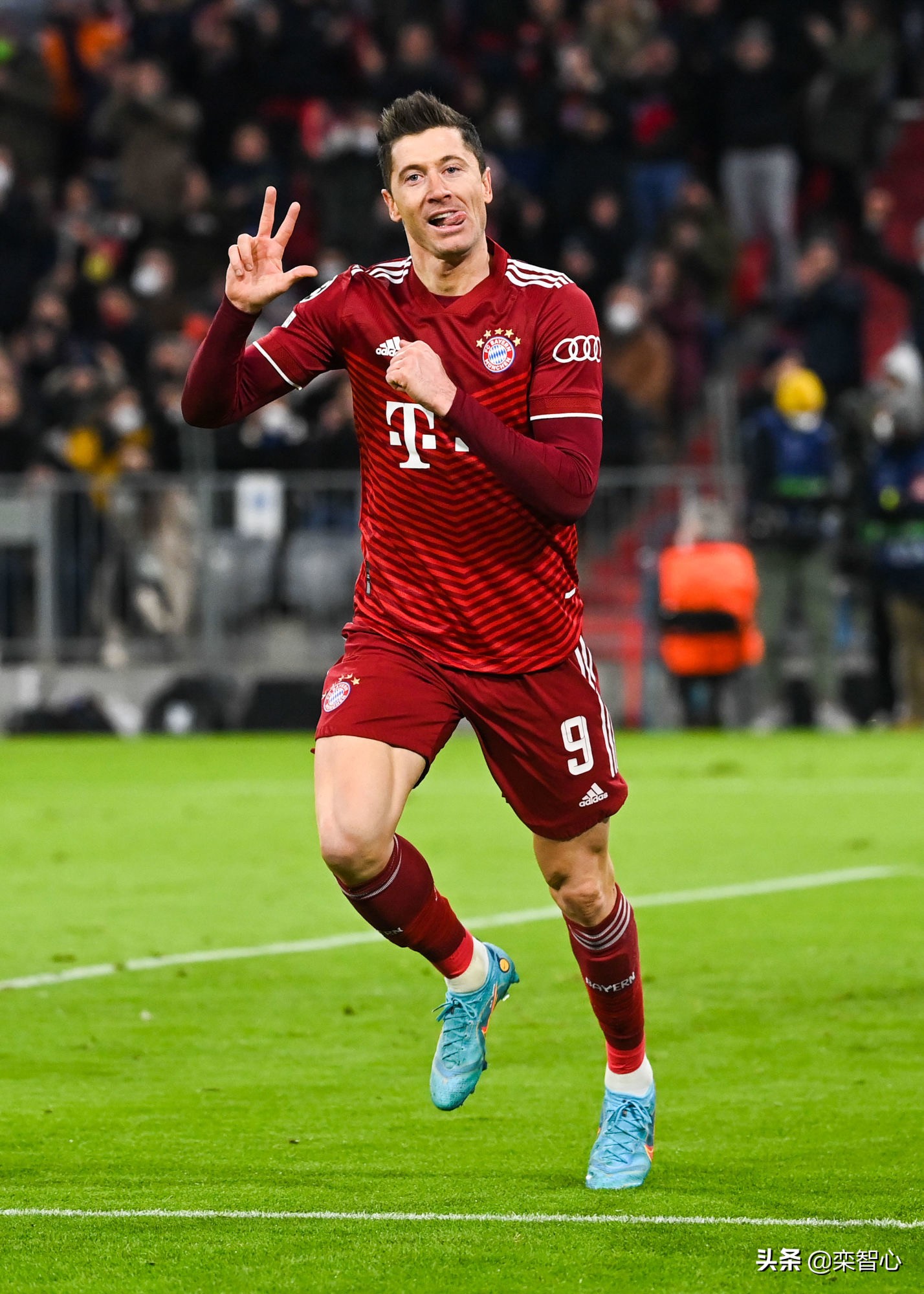 Lewandowski has worn caps 5 times in the Champions League, second only ...