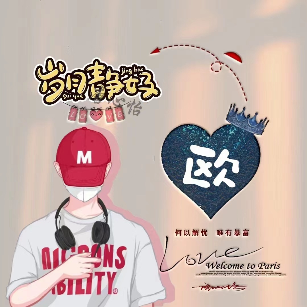 In 2022, your avatar should be changed, 56 3D simple and cute couple ...