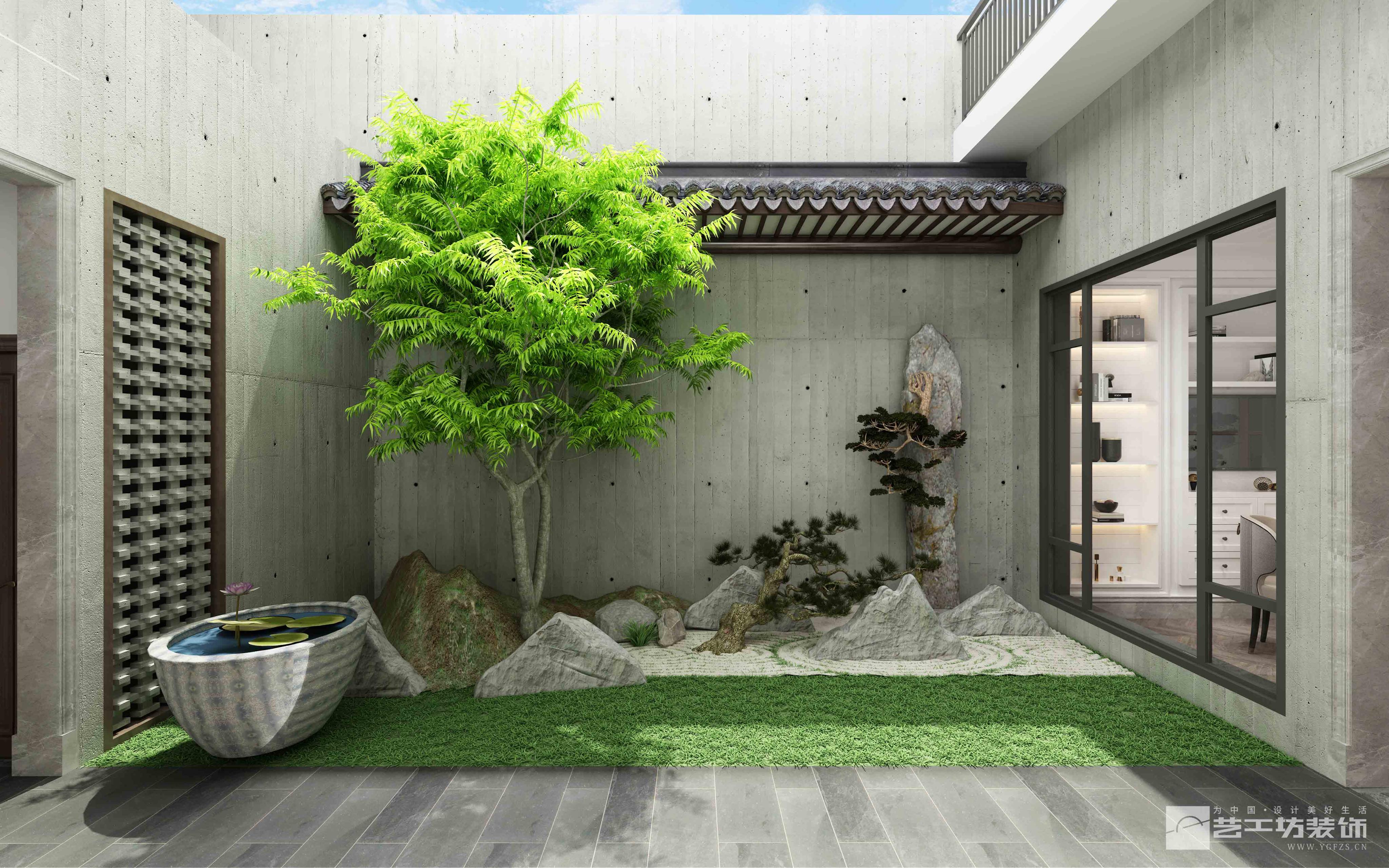 The beauty is hidden inside, the coveted sunken courtyard residence - iNEWS