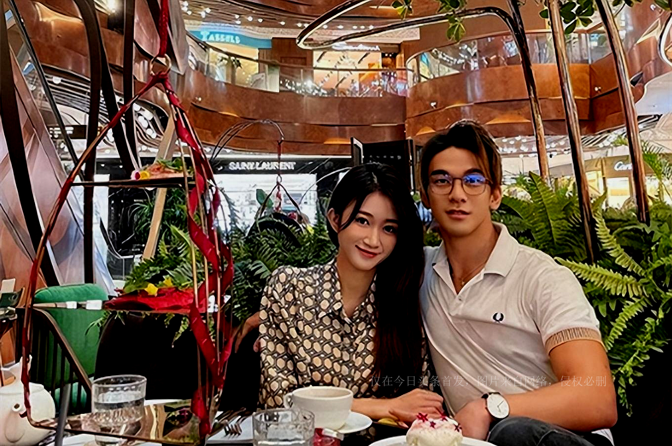 Qian Xiaohao's eldest son shows affection on Chinese Valentine's Day, and his 7-year-old ...