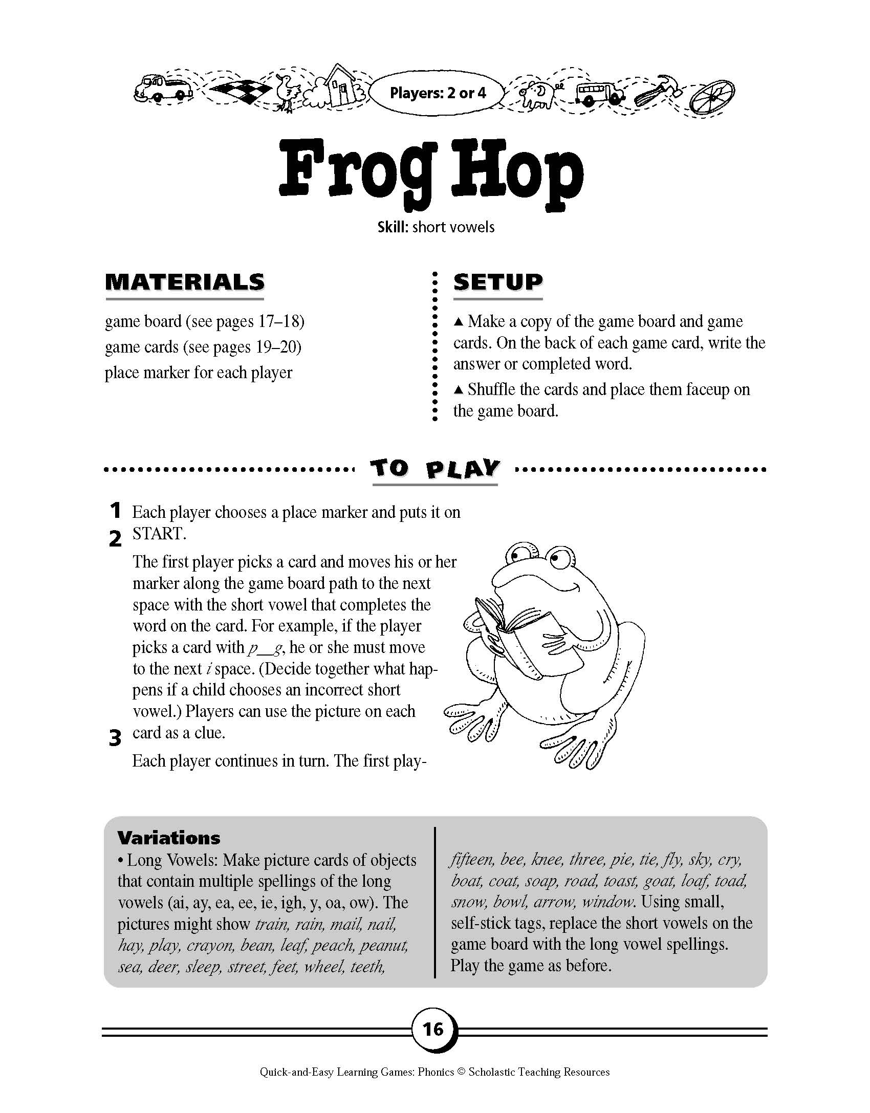 Quick & Easy Learning Games - PHONICS Phonics Games - iMedia