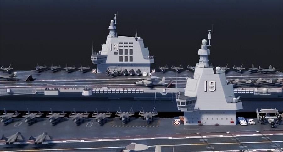 China's Type 004 aircraft carrier has been improved, adding elevators ...
