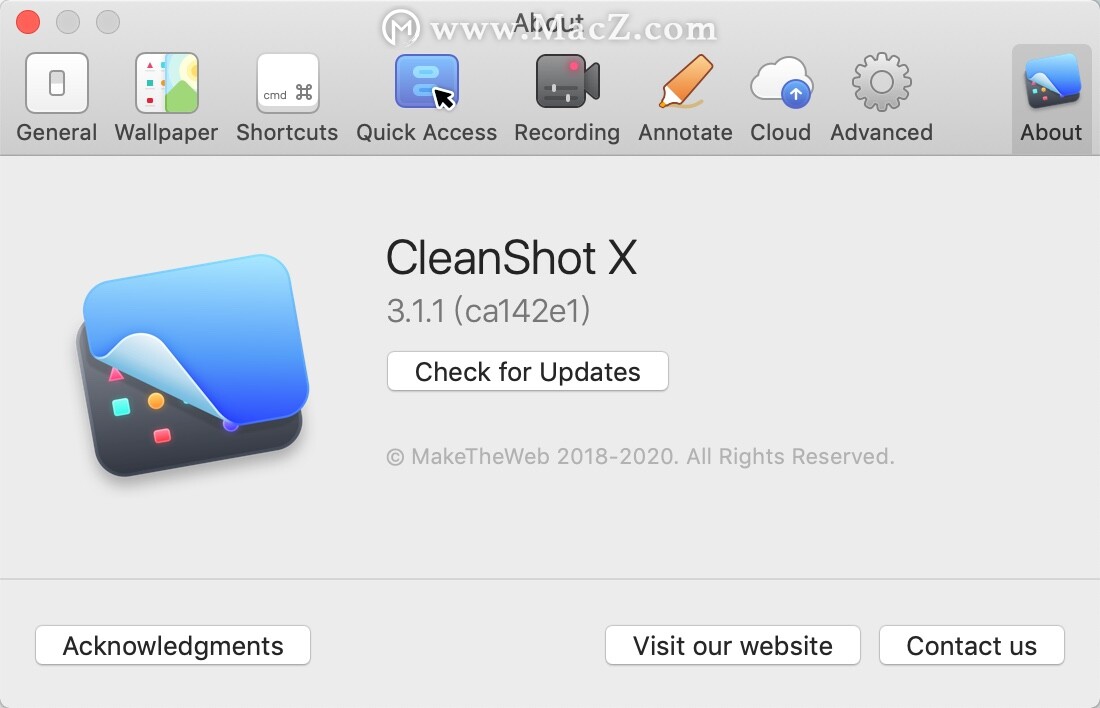 CleanShot X for mac (screenshot annotation recording tool) activation version - iNEWS