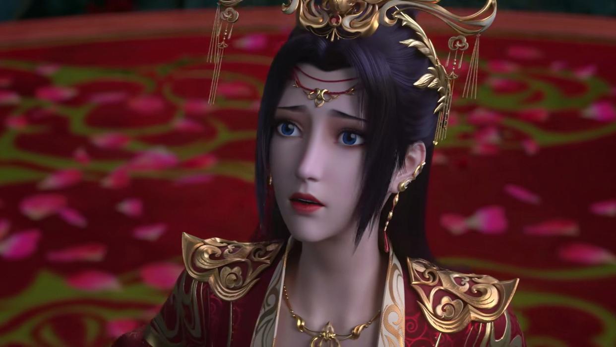 Naran Yanran blocked the blow of the Dharma protector? Doupo's ...