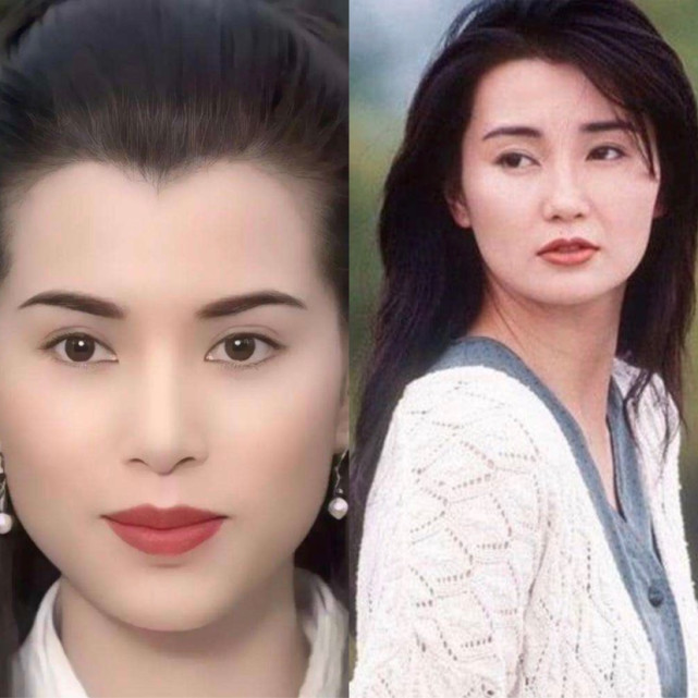 Who is better, 56-year-old Maggie Cheung and 55-year-old Li Ruotong?The ...