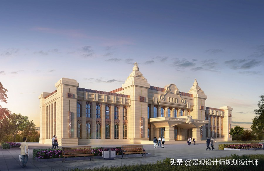 Club building exterior design case renderings - iNEWS