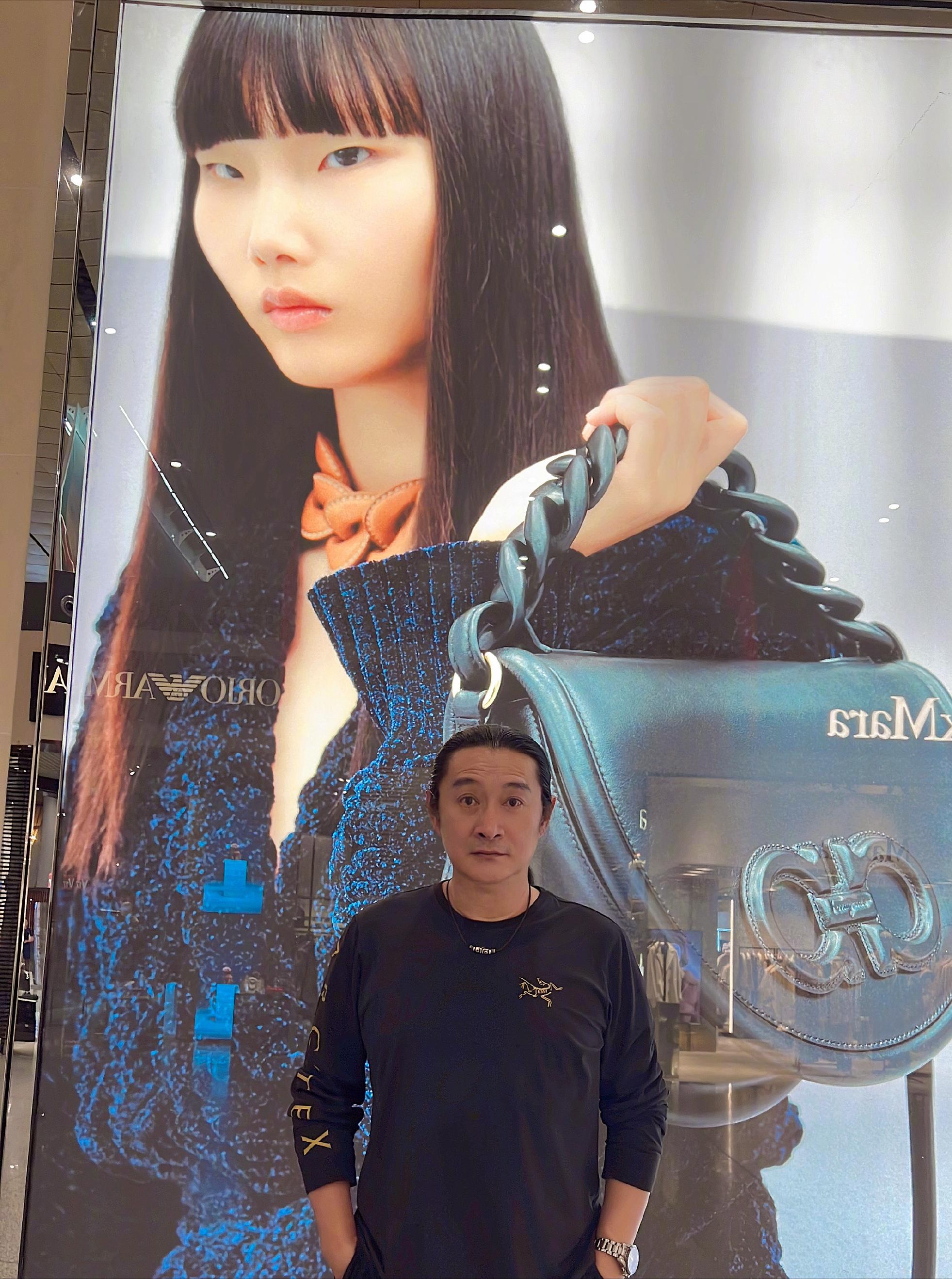 Taiwan star Huang An exposed the "squinting" advertisement on the ...