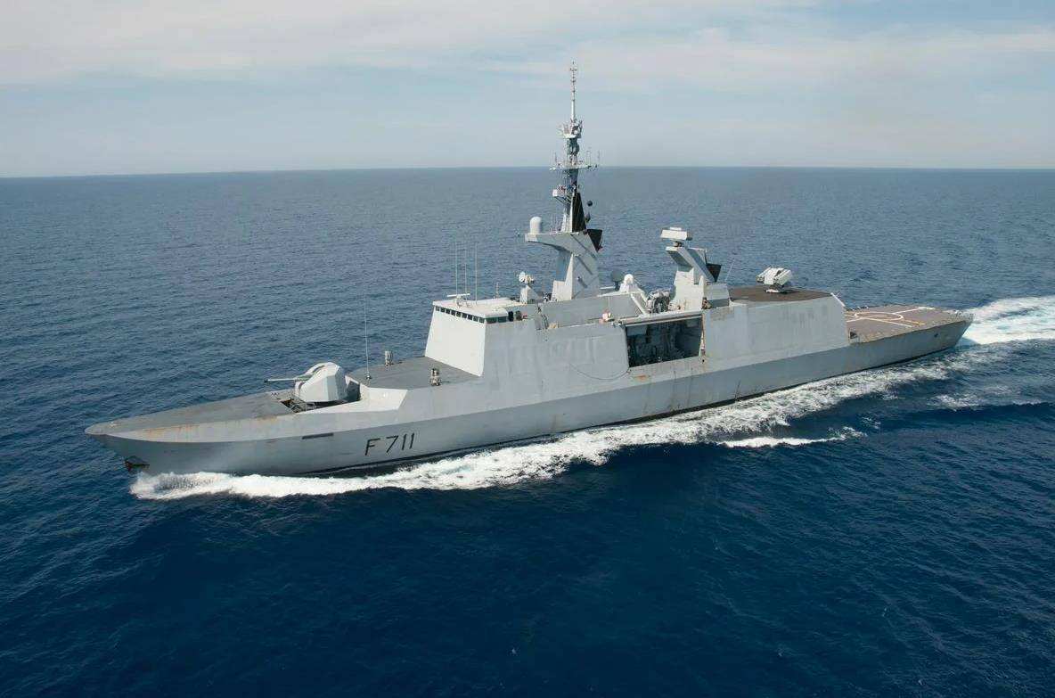 French "Lafayette" class frigate of World Frigate Cruise 13 - iNEWS