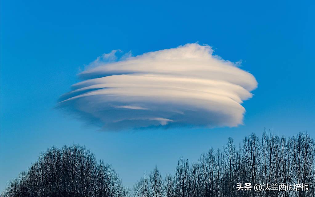Rare meteorological collection, colorful auspicious clouds, UFO clouds ...