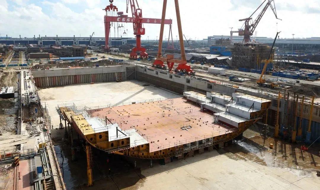 China's shipbuilding capacity is 200 times that of the United States ...