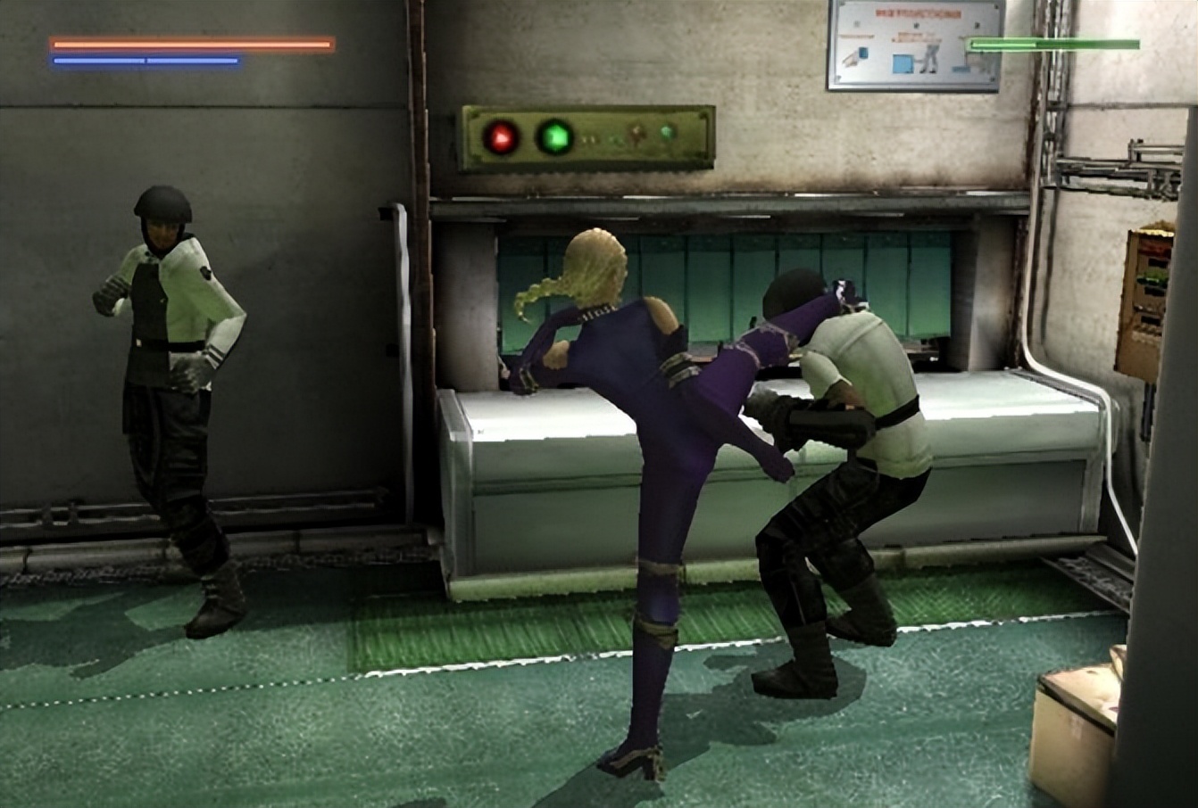 The top action game ever on PS2! The female agent version of "Metal ...