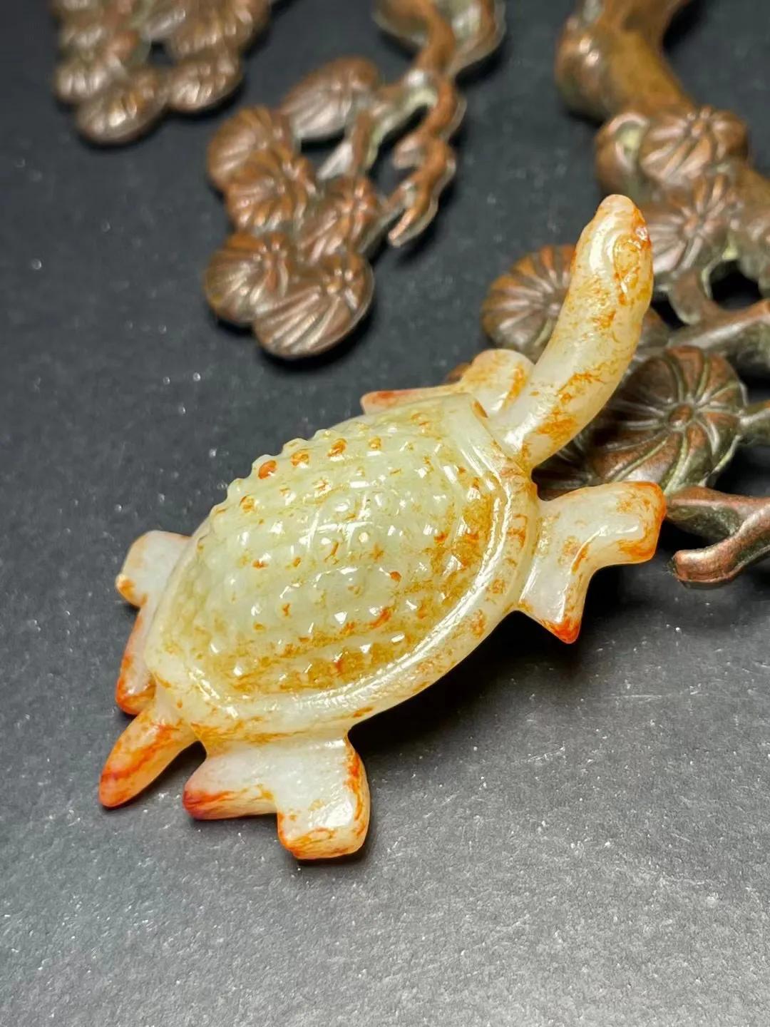 Hetian jade longevity turtle jade - iNEWS