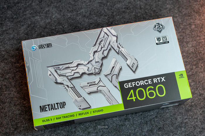 Cute new dessert card - GALAX Geforce RTX 4060 Metal Master OC graphics ...