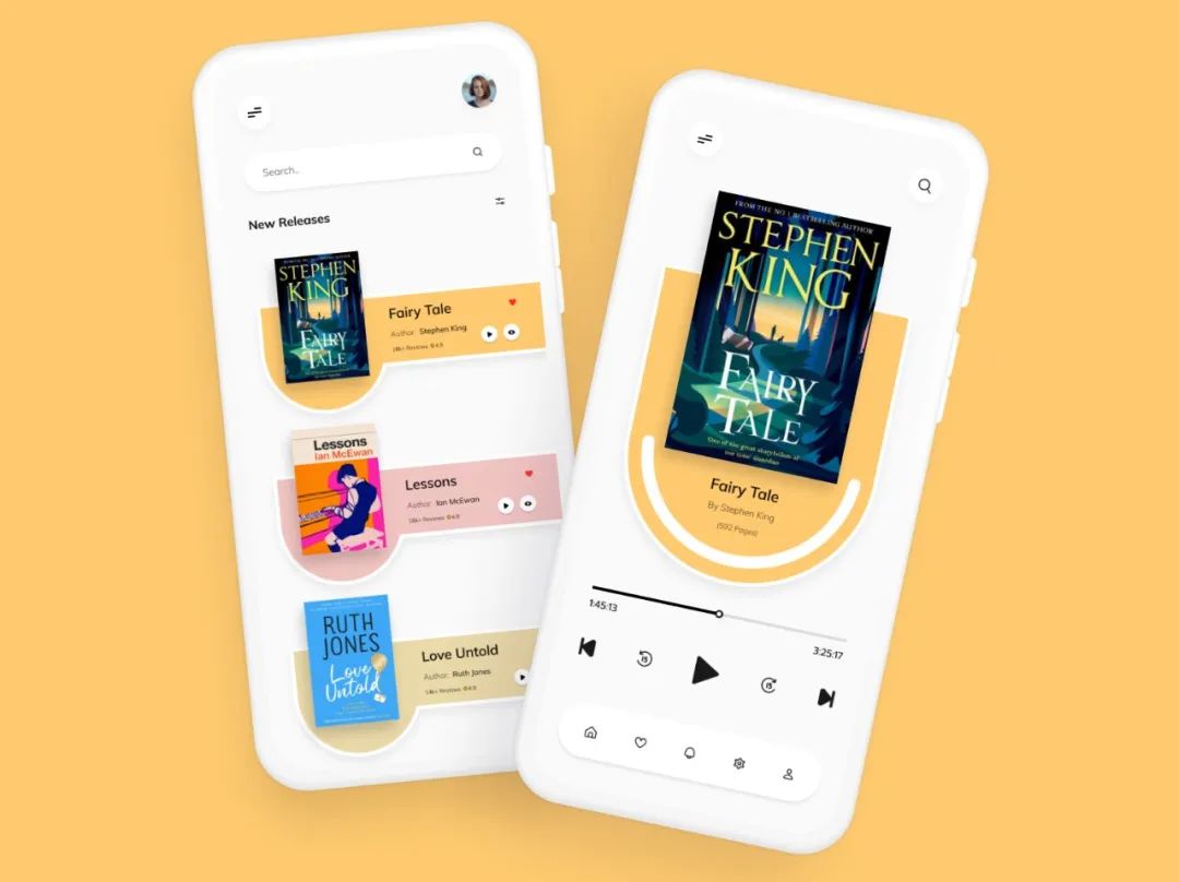 Foreign APP interface design!interactive freshness - iMedia