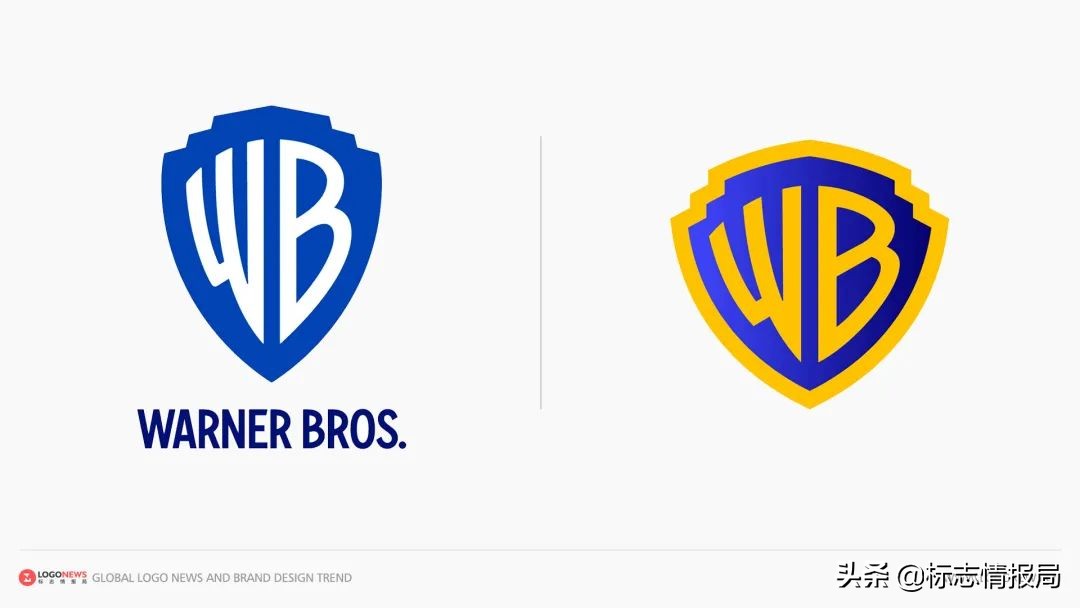 The classic shield gets a new look, Warner Bros. explores the new LOGO ...