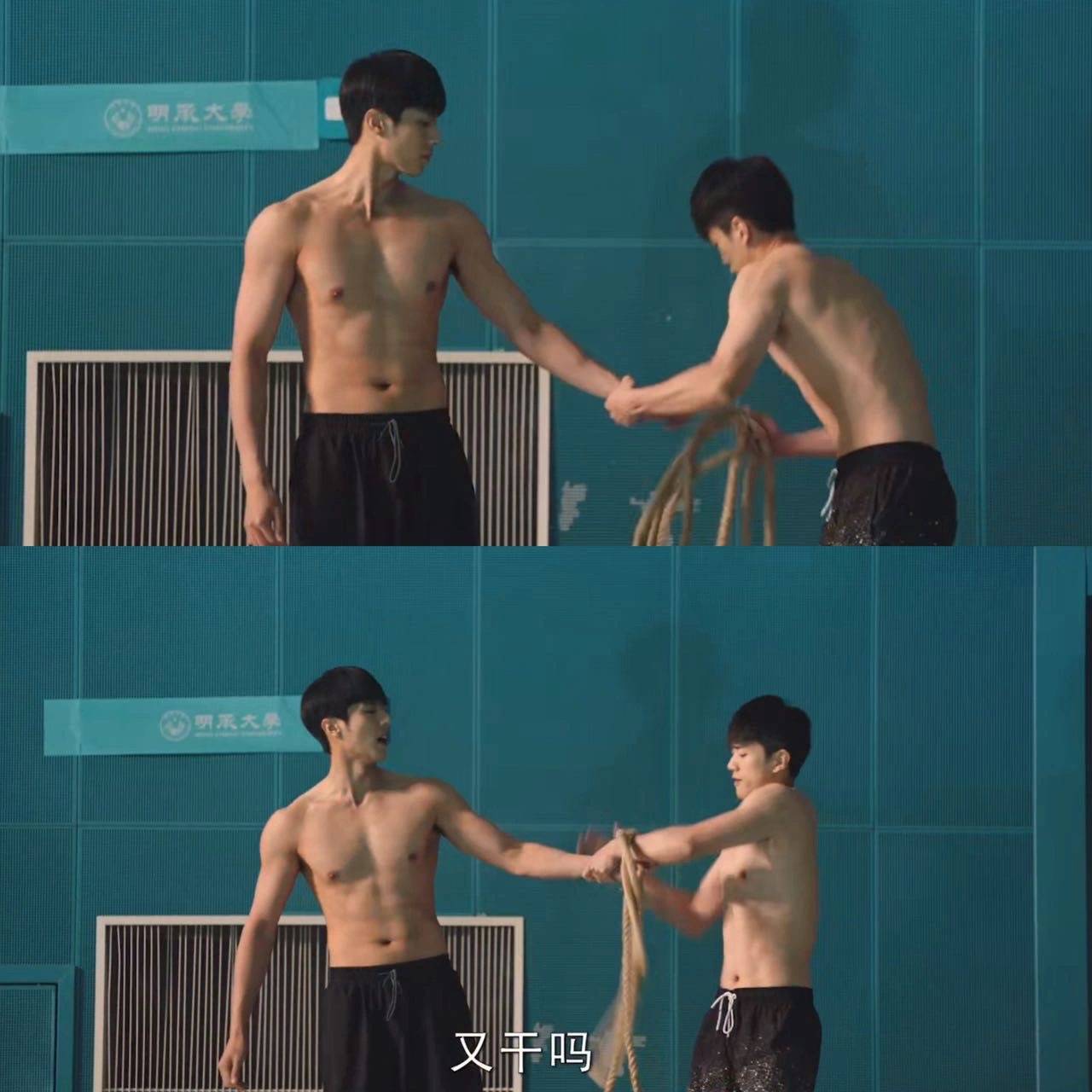 The newcomer in the entertainment circle has handsome abs, he dares to ...